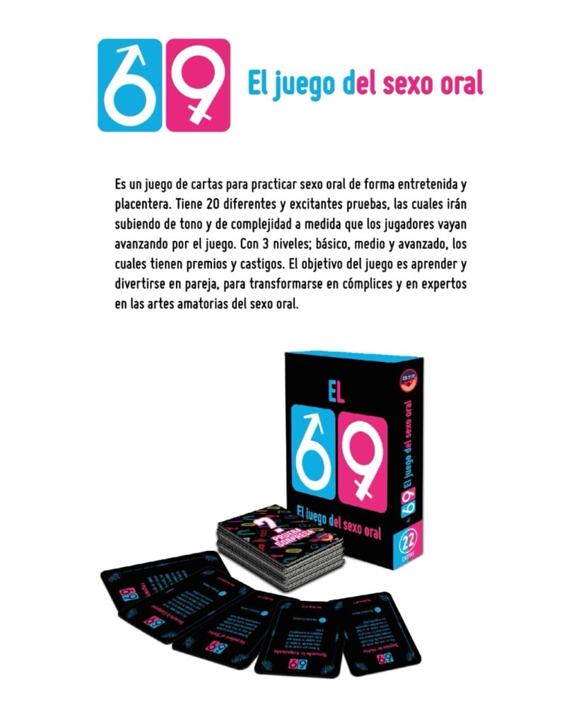 Cartas Eróticas El 69 (El Juego del Sexo Oral) - Belove - Sex Shop Chillán